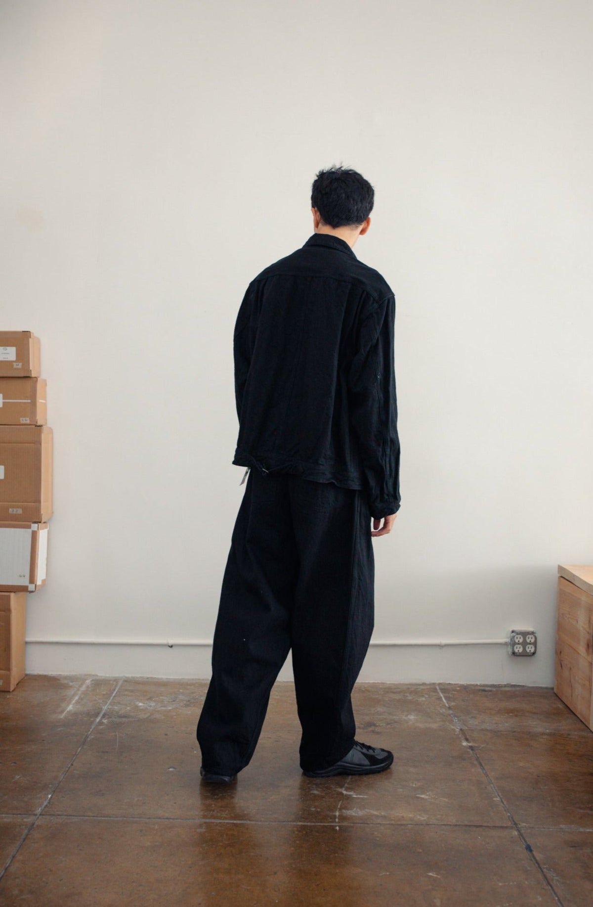 Comoli Denim Belted Pants | Tortoise General Store