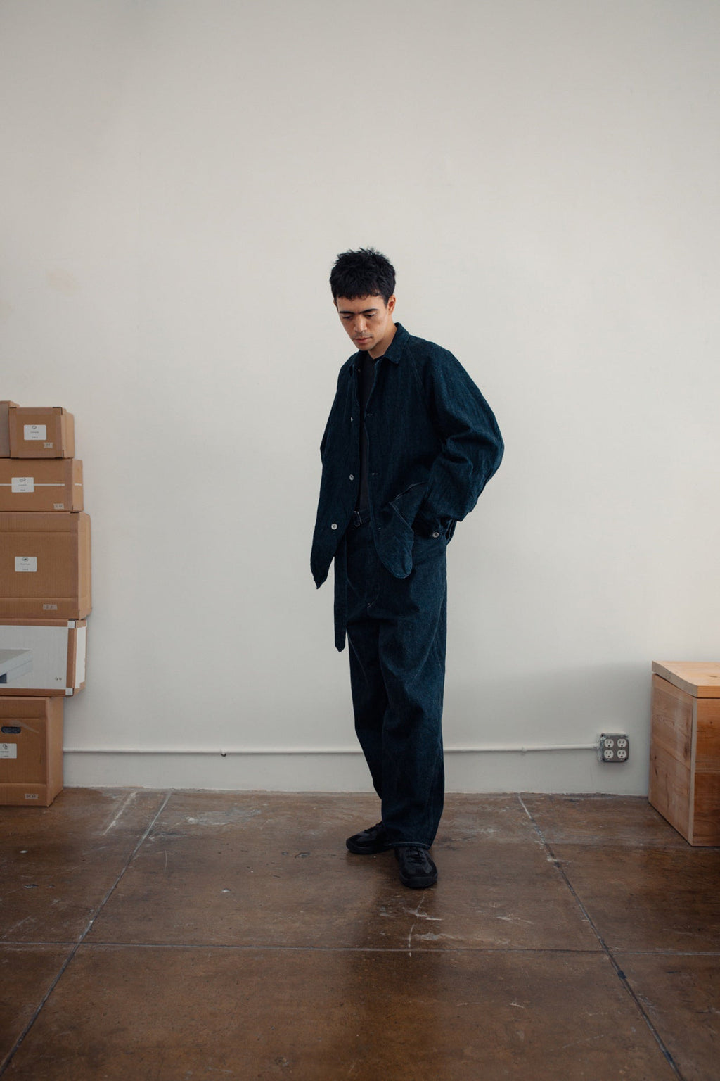 Comoli Denim Work Jacket | Tortoise General Store