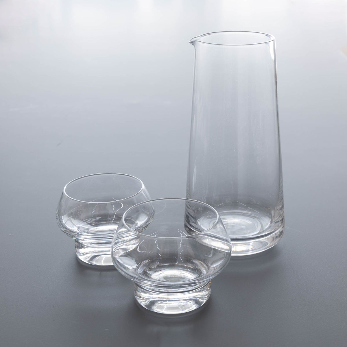 Kimoto Glassware Ryote Sake Set | Tortoise General Store