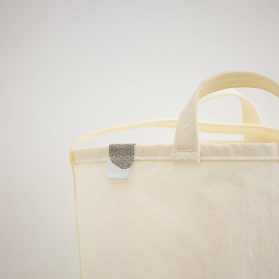 ANUNFOLD Side Pocket Tote Bag PT - White | Tortoise General Store