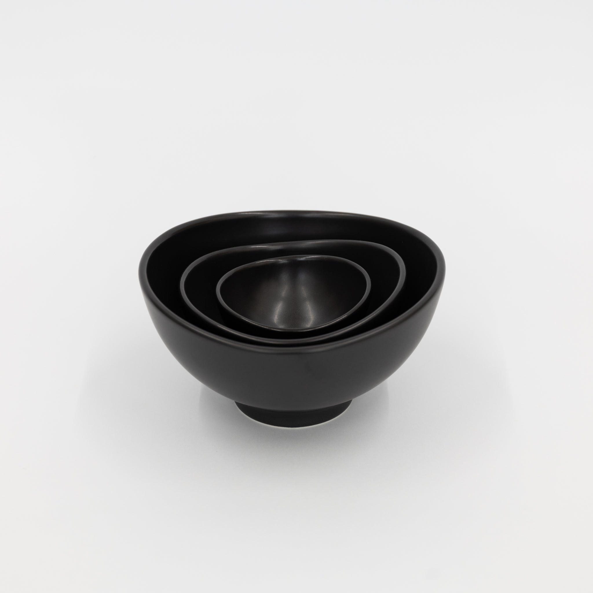 Ceramic Japan Infinity Bowls - Black | Tortoise General Store