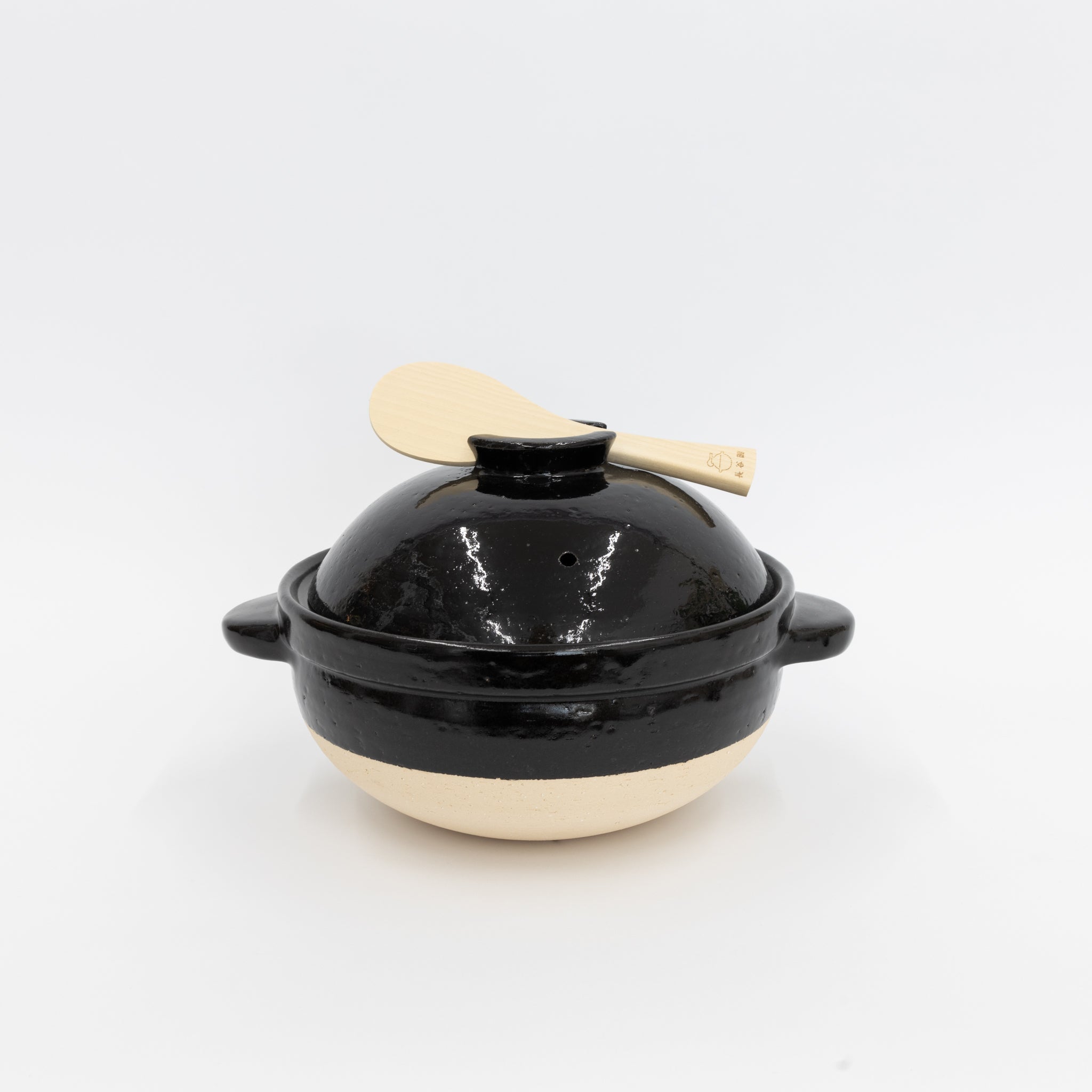 Kamado-san Rice Cooker Donabe Black - 3 Go | Tortoise General Store