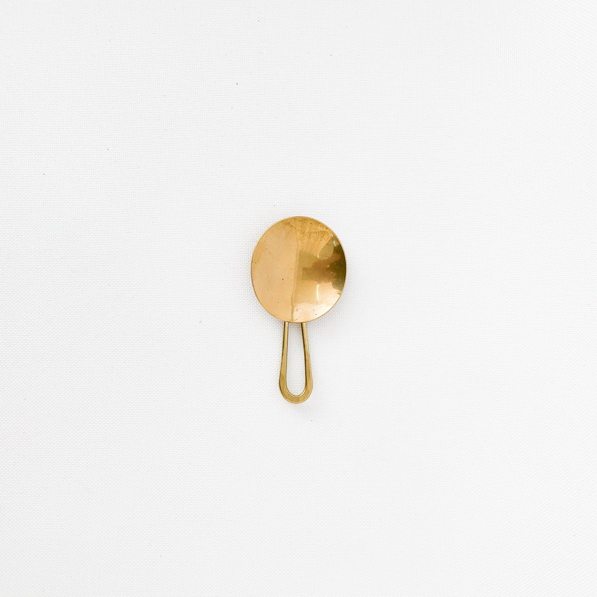 Lue Brass Coffee/Tea Scooper | Tortoise General Store