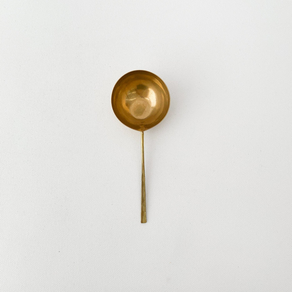 Lue Brass Coffee/Tea Scooper | Tortoise General Store