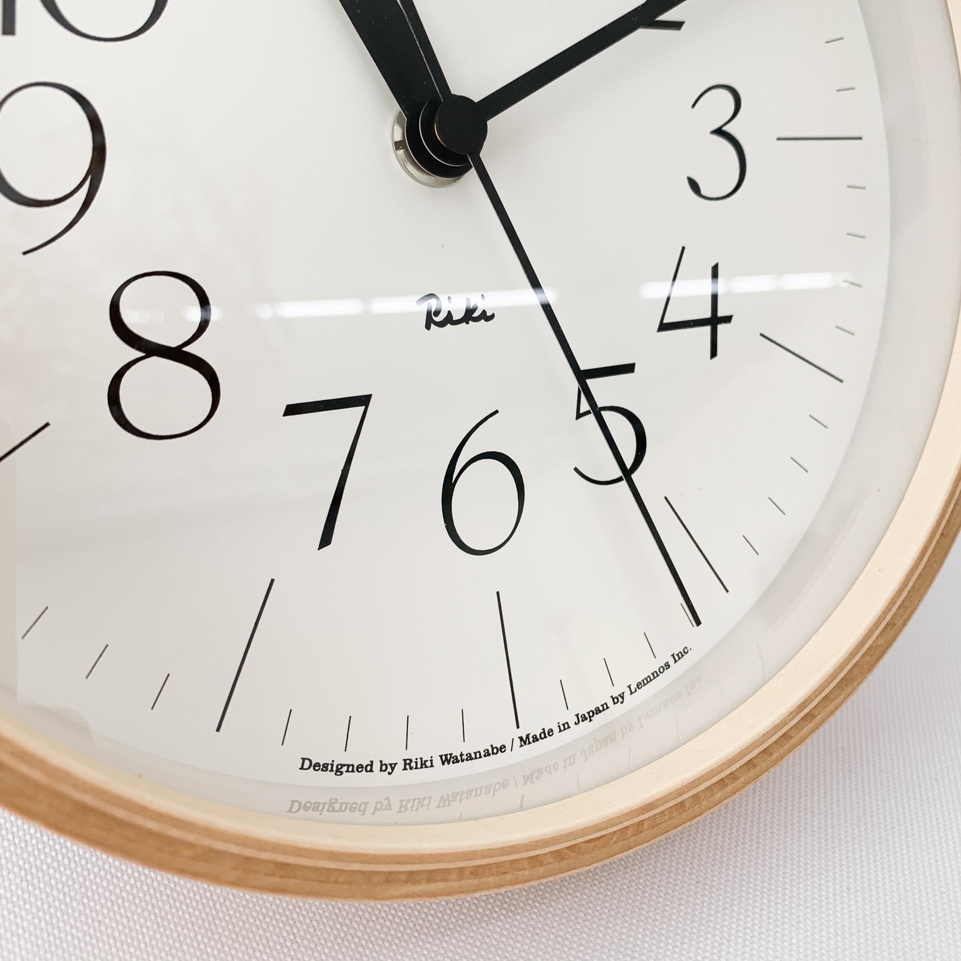 Riki Numbers Clock | Tortoise General Store
