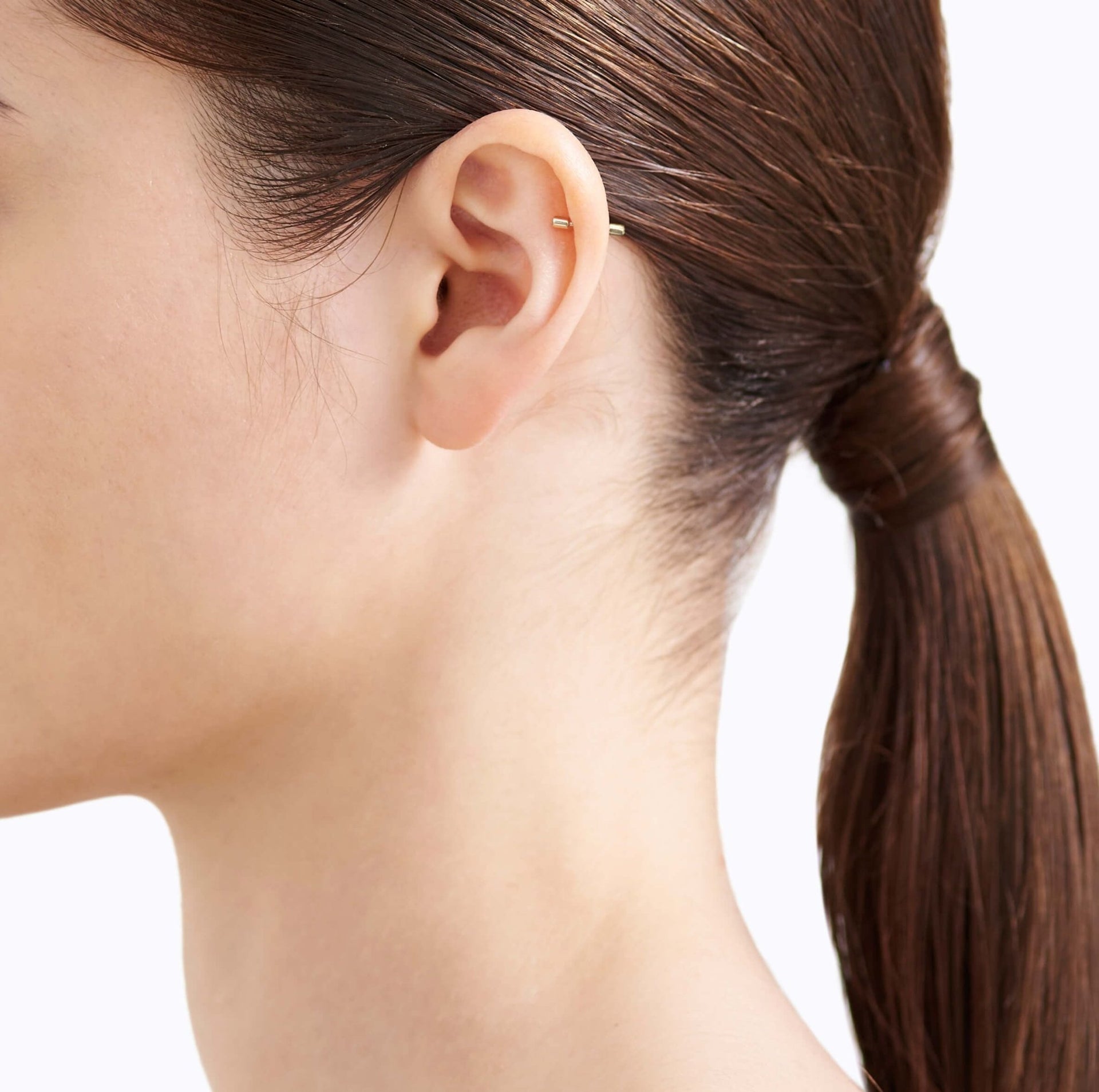Shihara Diamond Twist Pin Earring 01 | tortoise general store
