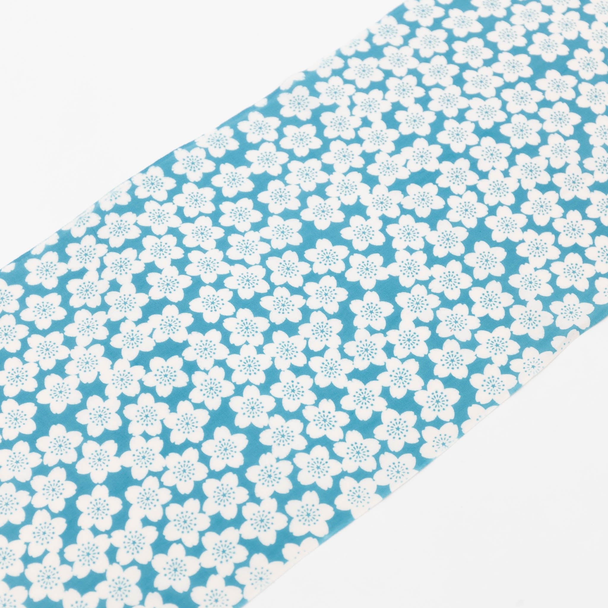 Tenugui - Cherry Blossom on Blue | Tortoise General Store