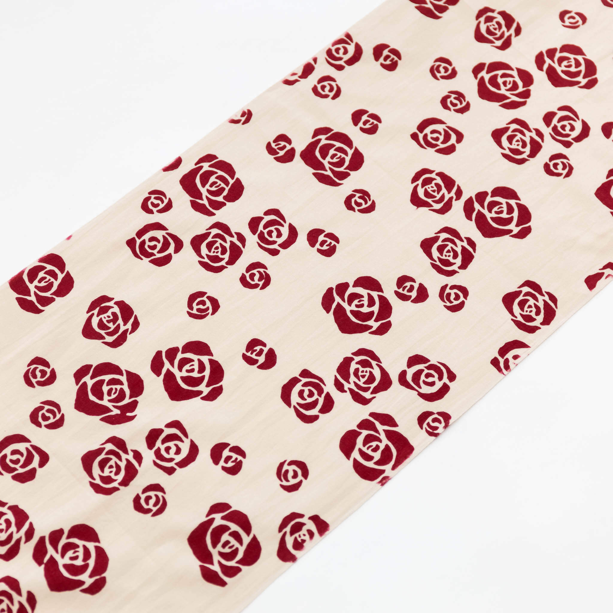 Tenugui towel/cloth - Roses | Tortoise General Store