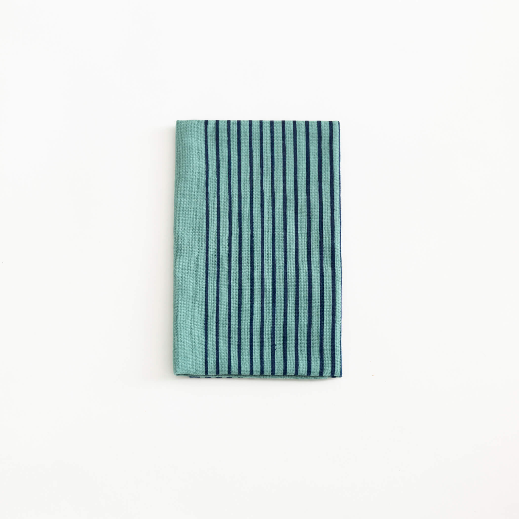 Tenugui - Turquoise Step Stripe | Tortoise General Store