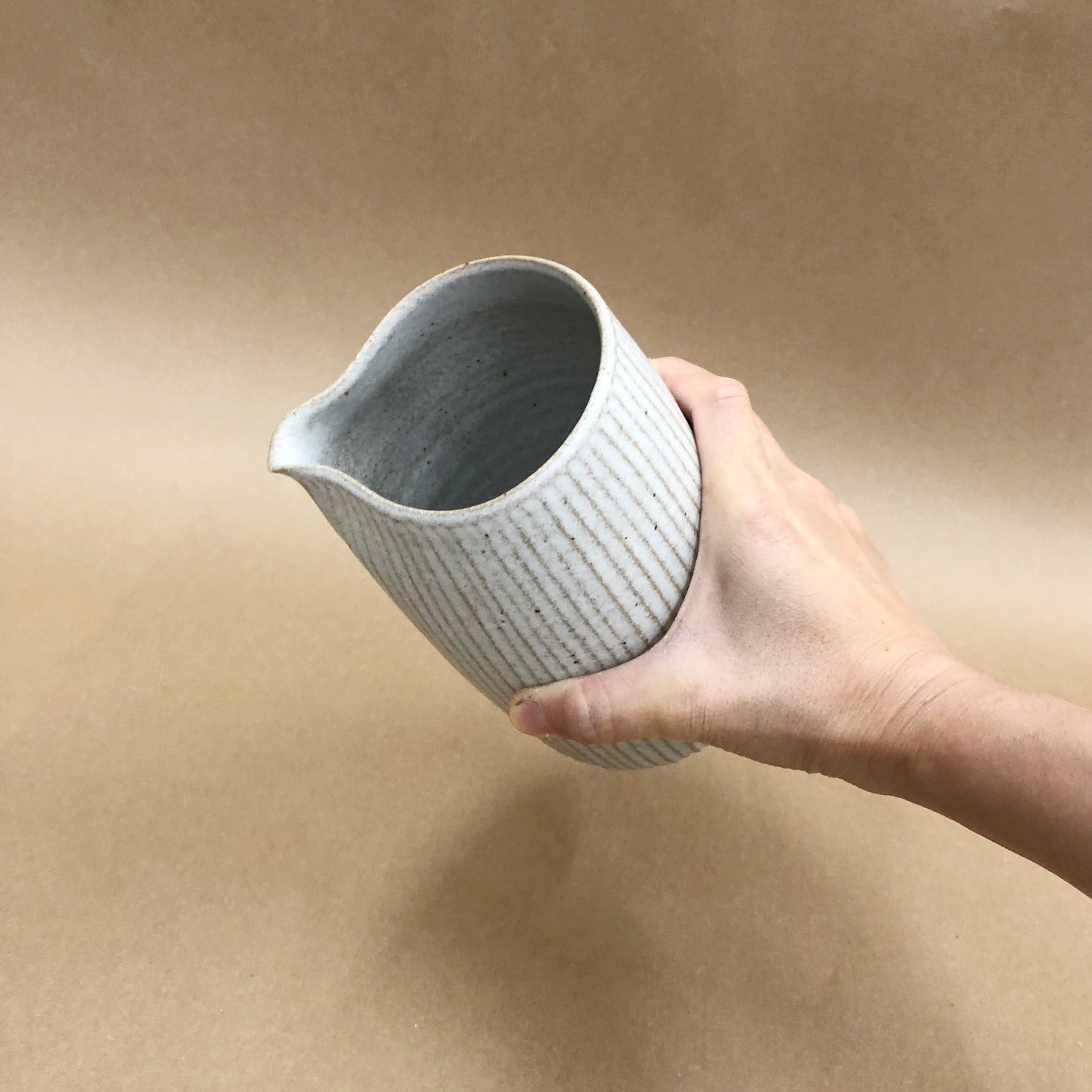 Tomoro Pottery Ceramic Rain Pitcher | Tortoise General Store